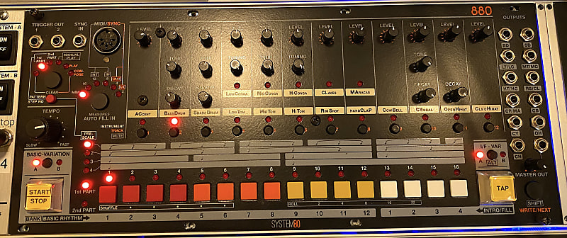 System80 System 80 880 // Roland 808 drum machine clone | Reverb