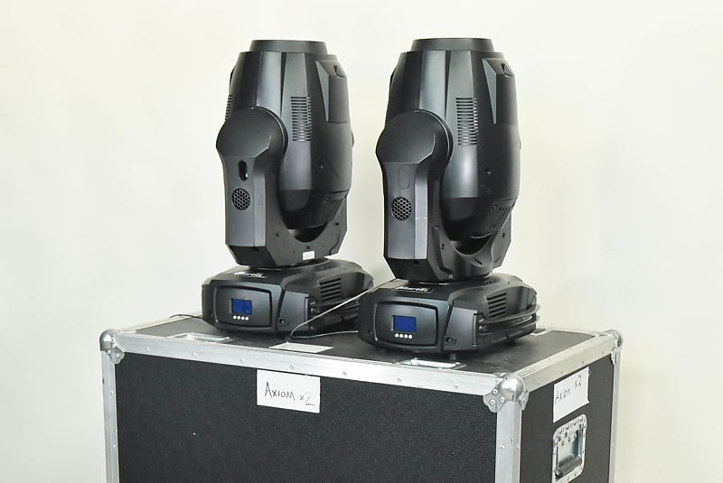 Martin MAC Axiom Hybrid 440W Wash/Beam Moving Light Pair w/ | Reverb