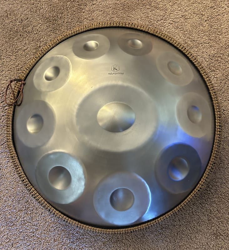 432HZ D Minor Handpan Drum 22 Inches 10 Notes Hand Pan | Reverb