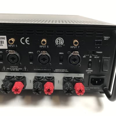 Lexicon LX-7 7 Channel Power Amplifier 200w Per Channel | Reverb