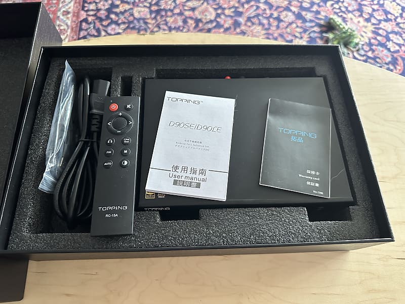 Topping D90LE 2022 - Black | Reverb