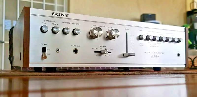 VINTAGE SONY SOLID STATE AMPLIFIER/1972/PHONO/CD/TAPE/MADE IN | Reverb