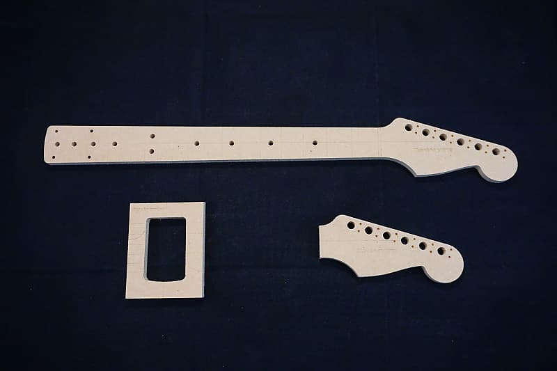 Stratocaster Neck Template ~ CNC 1/2" MDF ~ Guitar Router | Reverb