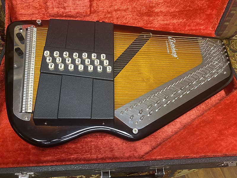 Oscar Schmidt Electric Autoharp W/ Chorus mid-90s - Sunburst | Reverb