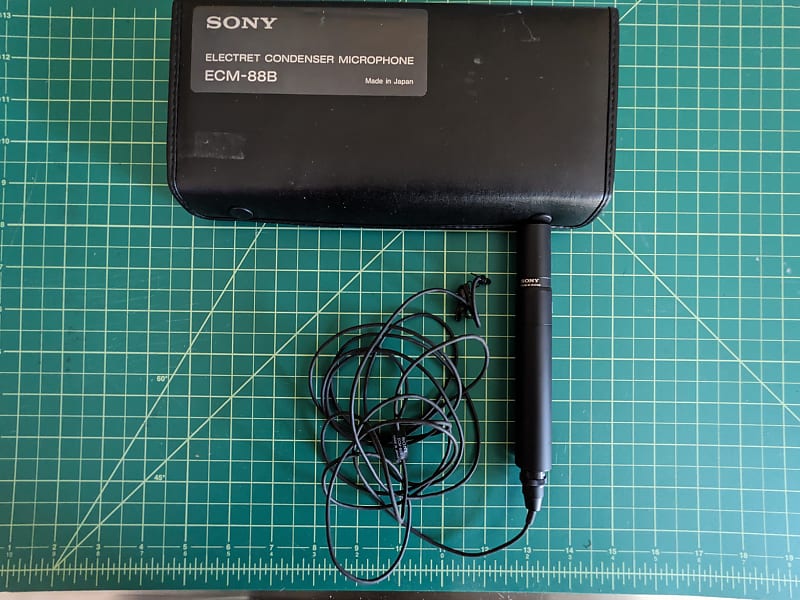 Sony ECM-88B — The Pro Audio GOAT — XLR | Reverb