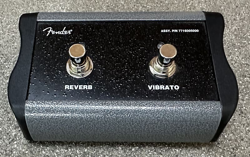 Fender Tone Master Amp Footswitch 2-Button Select Reverb | Reverb