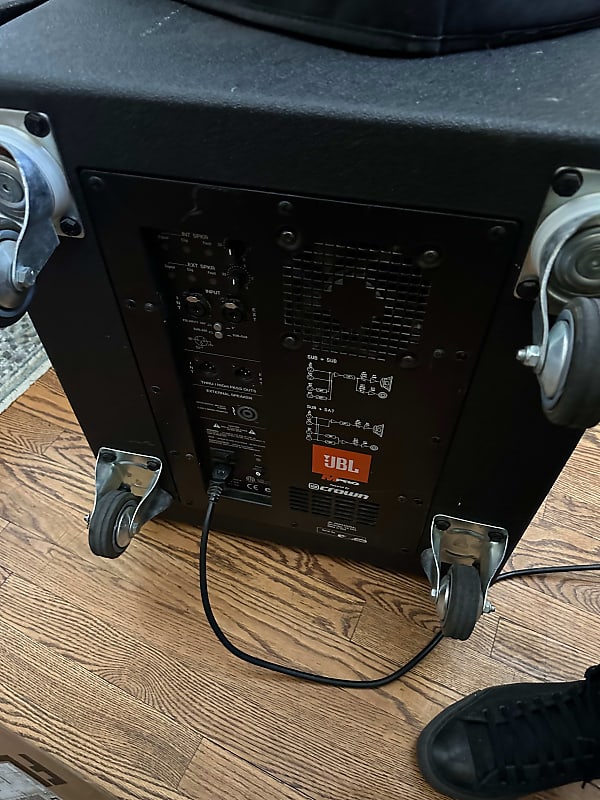 JBL MP418SP subwoofer powered by Crown | Reverb