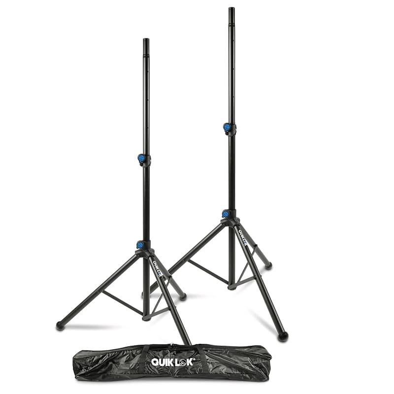 Quiklok S171 PACK Professional Speaker Stands w/Carry Bag - | Reverb