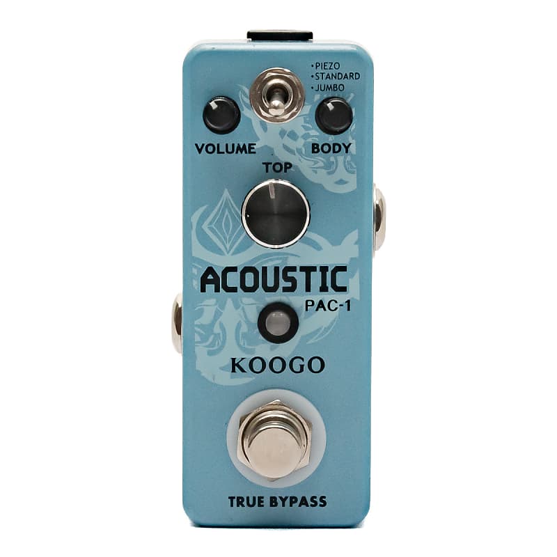 Koogo - Acoustic PAC-1 - True Bypass Mini Acoustic Preamp | Reverb