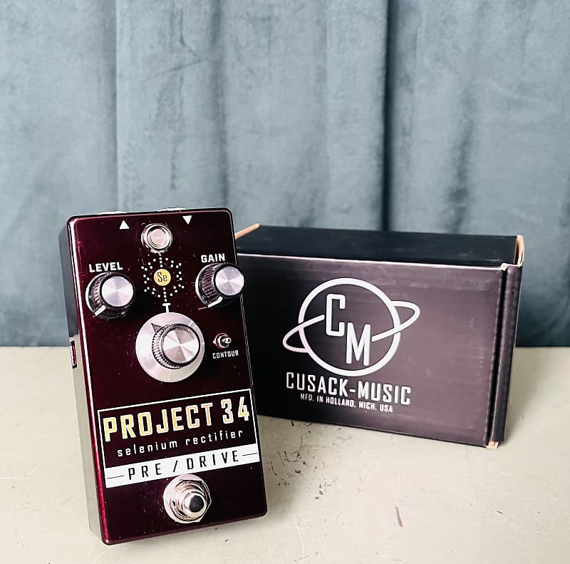 Cusack Music Project 34 Selenium Rectifier Pre/Drive | Reverb