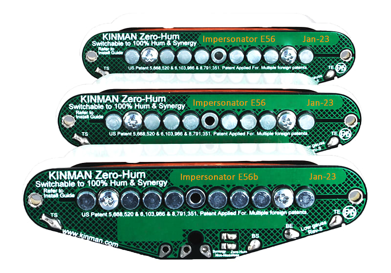 Kinman Stratocaster - Knopfler Set | Reverb