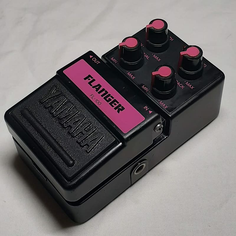 Yamaha FL-100 Flanger Guitar Effect Pedal Vintage BBD MN3208 | Reverb