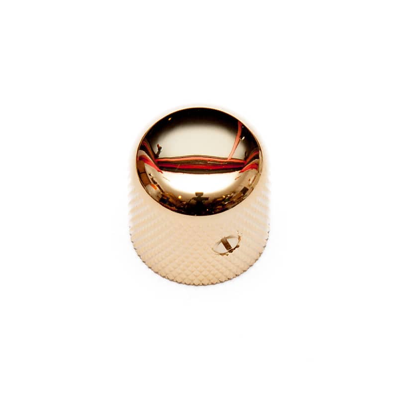 Gotoh VK1-18 Metric Dome Knob with Set Screw (Gold) | Reverb