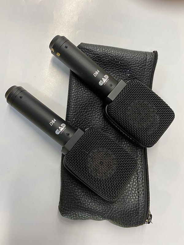CAD D84 Large Diaphragm Condensor Microphone Pair. | Reverb