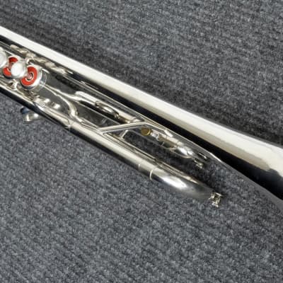 King "Classic" Silver Flair Bb Trumpet with 1st Slide Trigger | Reverb