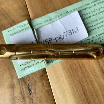 Tru-Arc Serpentine Gretsch 12 Radius Rocking Bar Bridge | Reverb