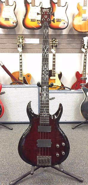 Schecter Devil Limited Diamond Series with OHSC | Reverb