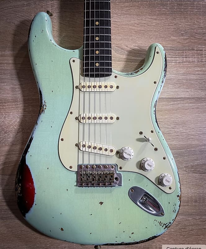 Fender American Special Stratocaster Relic'Art made | Reverb