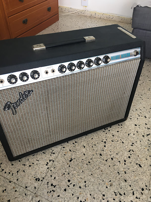 Fender Silverface Deluxe Reverb 1x12 combo, 1978/9 | Reverb