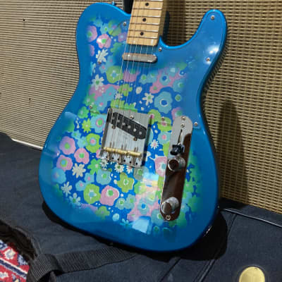 Fender Blue Flower Telecaster 2016 MIJ | Reverb