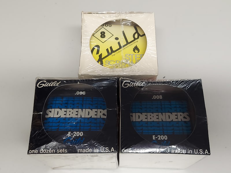 1970s Guild Guitar Strings (3 Sealed Boxes) - New Old Stock - | Reverb