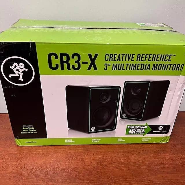Mackie CR3-X Creative Reference Series 3" Multimedia Monitors | Reverb