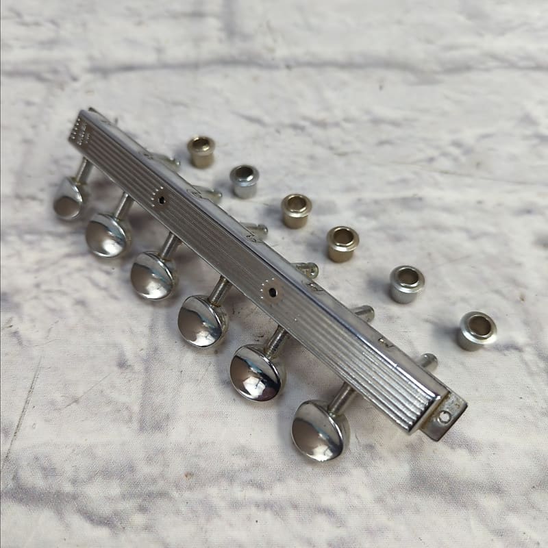 Vintage Grover 6 In-Line Guitar Tuners Tuning Keys Machines | Reverb