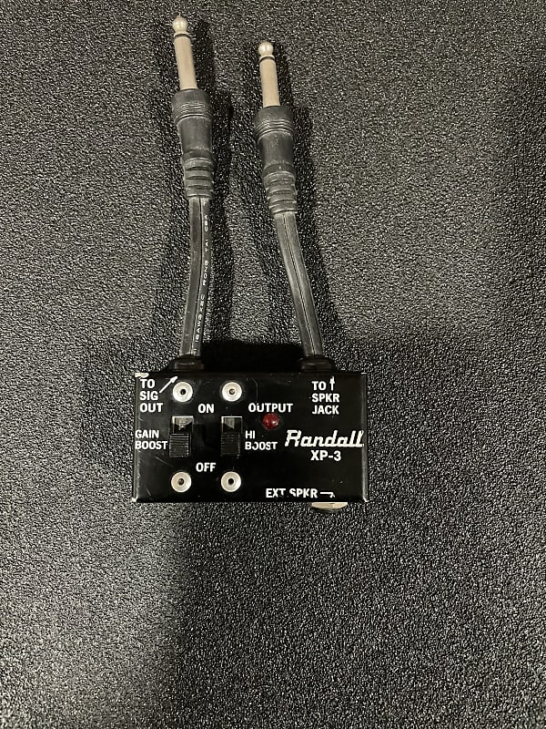 Randall Block Booster XP-3 1980s | Reverb