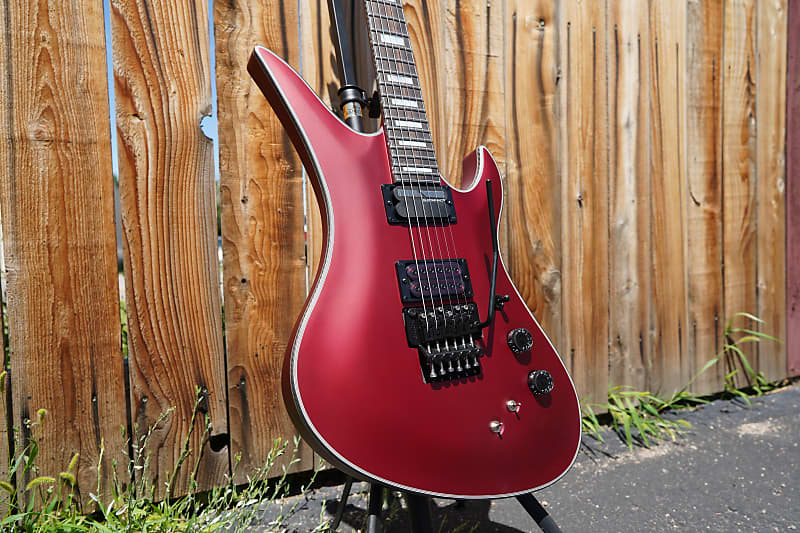 Schecter DIAMOND SERIES Avenger FR/S - Satin Candy Apple Red | Reverb