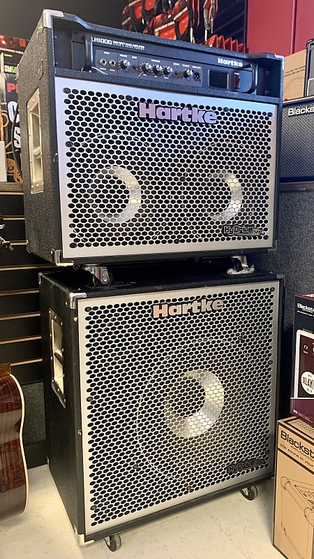 Hartke LH1000 HD210 HD115 Full Stack Bass Amp | Reverb