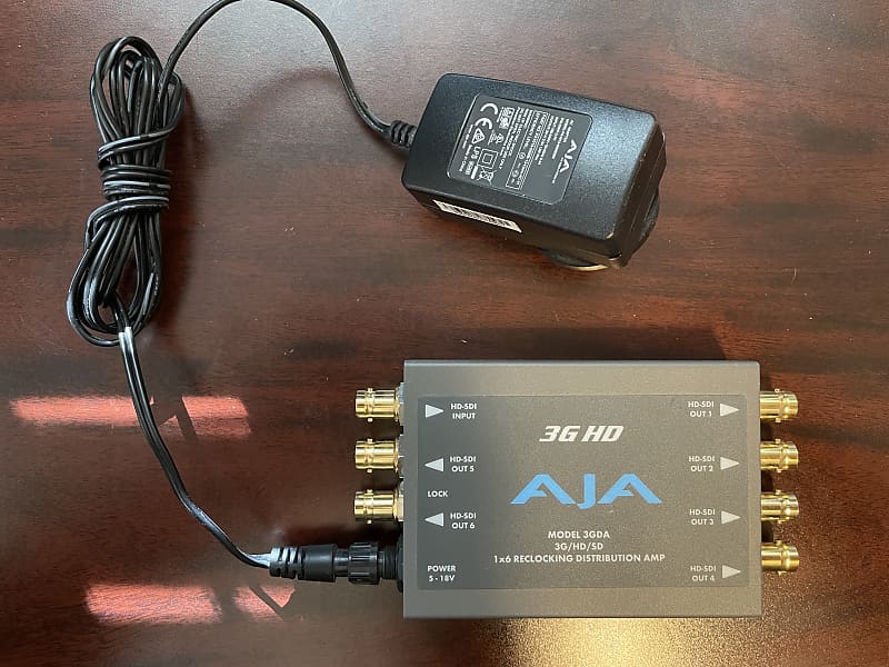 AJA 3G HD 1x6 Distribution Amp | Reverb