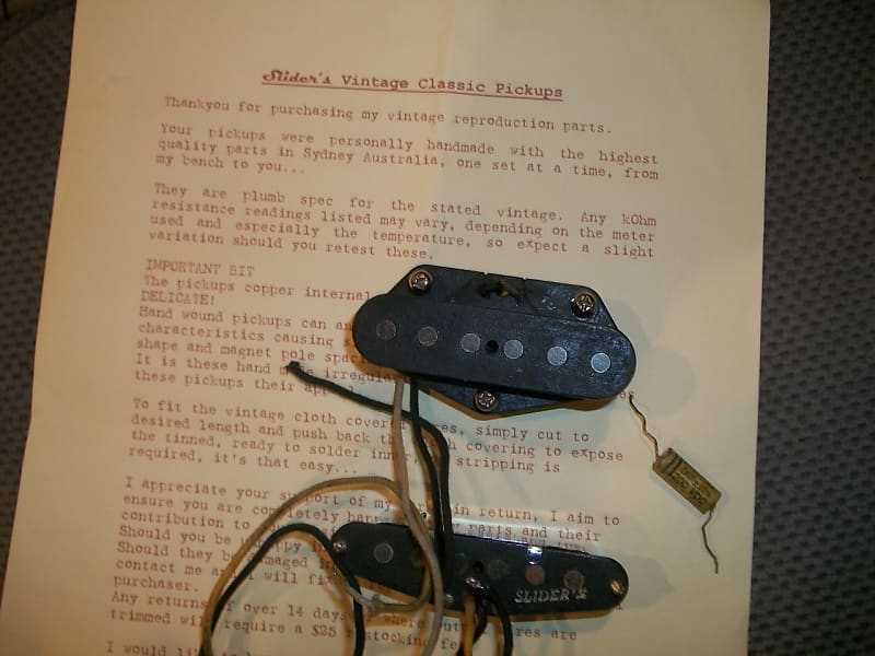 Sliders Vintage Classic 58 | Reverb