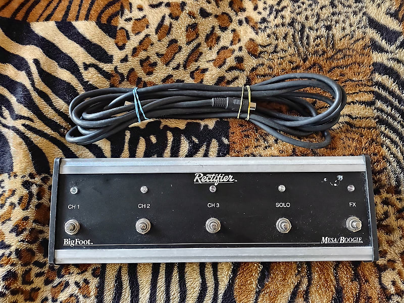 Mesa Boogie Dual rectifier footswitch 2006 - Black | Reverb UK