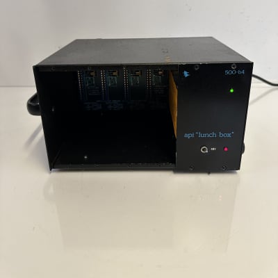 API 500-b4 Lunchbox - 4 Space 500 Series Rack | Reverb