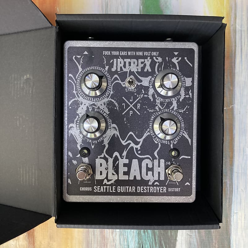 JPTR FX Bleach distortion and Chorus With box modulation, | Reverb