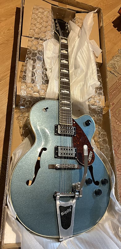 Gretsch 2420 Streamliner Electric guitar Gunmetal Mint in box | Reverb