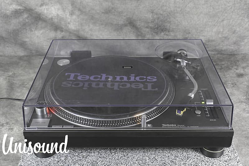 Technics SL-1200MK3D Black direct drive DJ turntable in Very | Reverb
