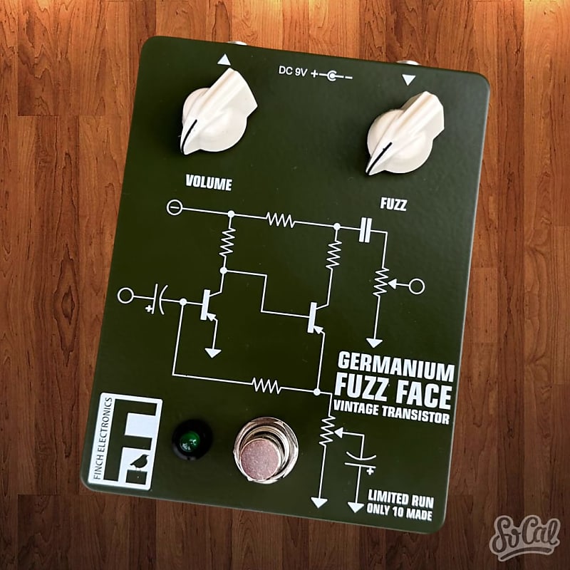 Finch Electronics Custom Germanium Fuzz Face (Mullard OC45/GE | Reverb