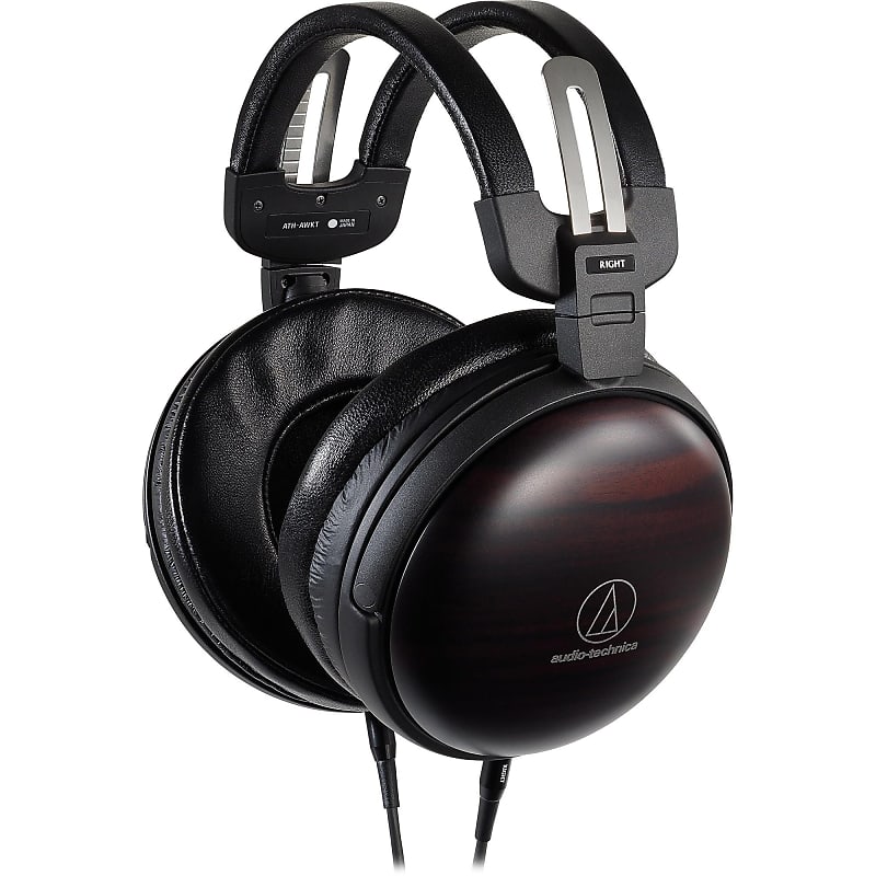 Audio-Technica ATH-AWKT Closed-Back Wood Headphones | Reverb