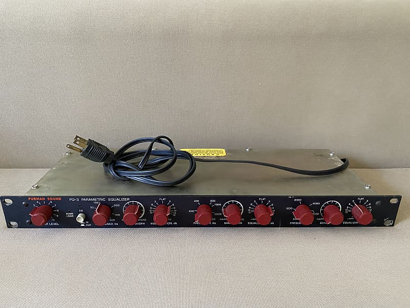 Furman PQ-3 Parametric Equalizer USA 1980s rack unit | Reverb