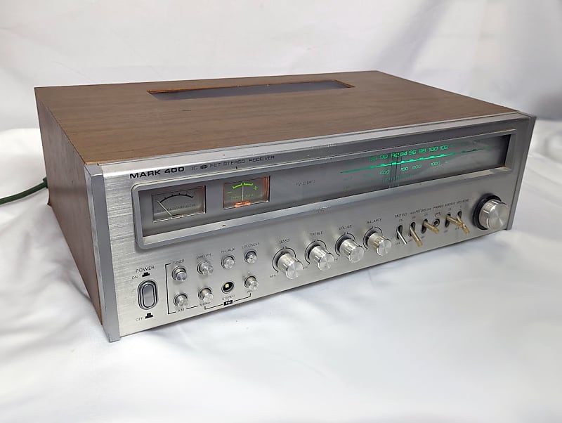 1978 Project One Mark 400 TO FET Stereo Receiver - Silver | Reverb