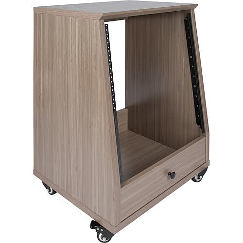 Gator Elite Furniture Series 12U Angled Studio Rack with | Reverb