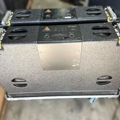 Adamson Y10 3Way Mid-Size Line Array Speakers W/Cart & Cover | Reverb