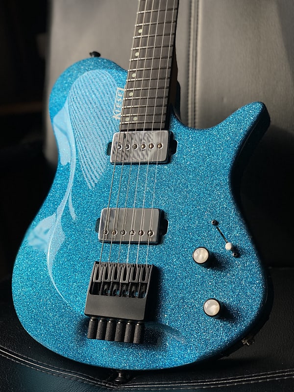 Kiesel - Zeus - Aqua Blue Sparkle | Reverb
