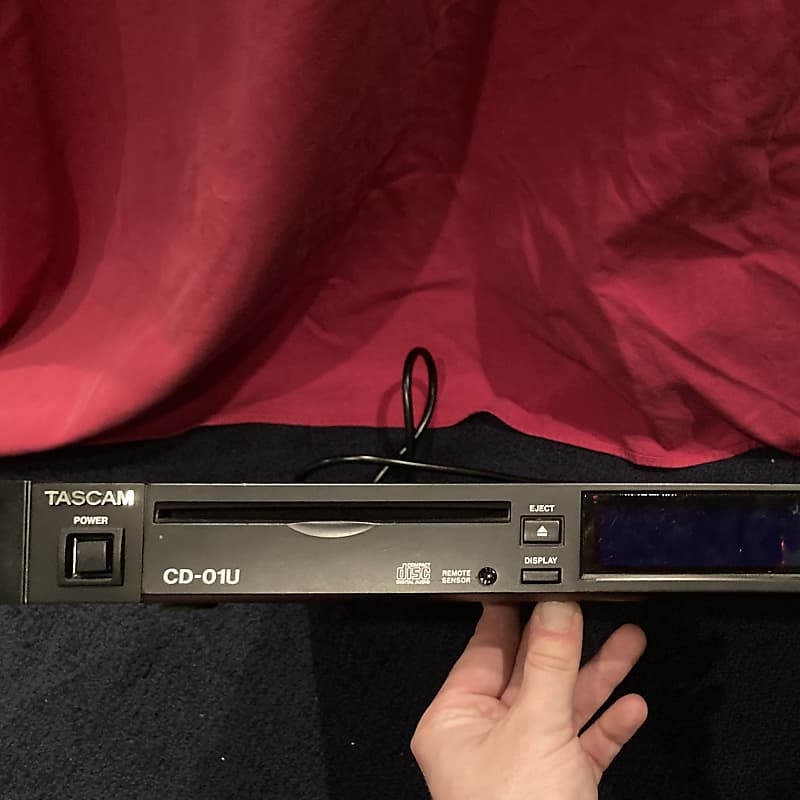 TASCAM CD-01U 2009 Professional CD Player with Rackmount Ears | Reverb