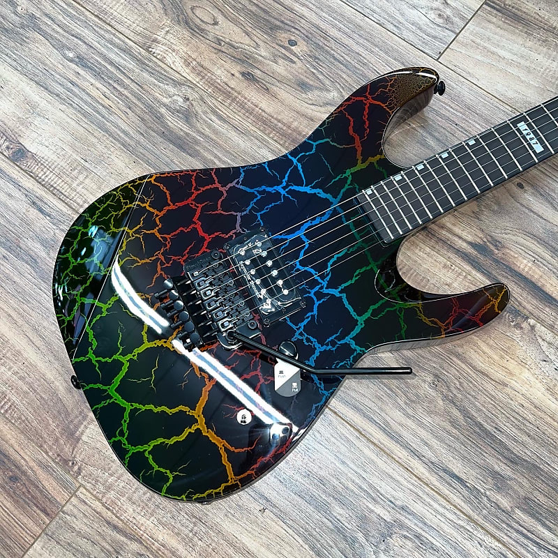 ESP LTD M1 custom 1987 2021 Fire Crackle | Reverb
