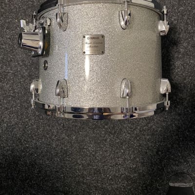 Yamaha Maple Custom Absolute 14”x10” Tom - Silver Sparkle | Reverb