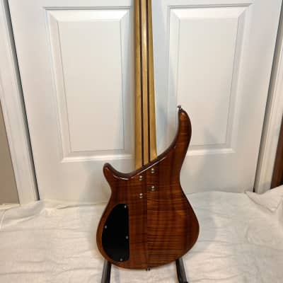 Warmoth Gecko Custom Active 5-String Bass Guitar – Excellent | Reverb