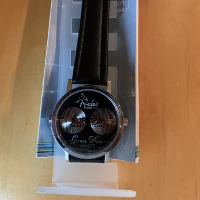 Fender Acoustic Dual Time Zone Watch | Reverb
