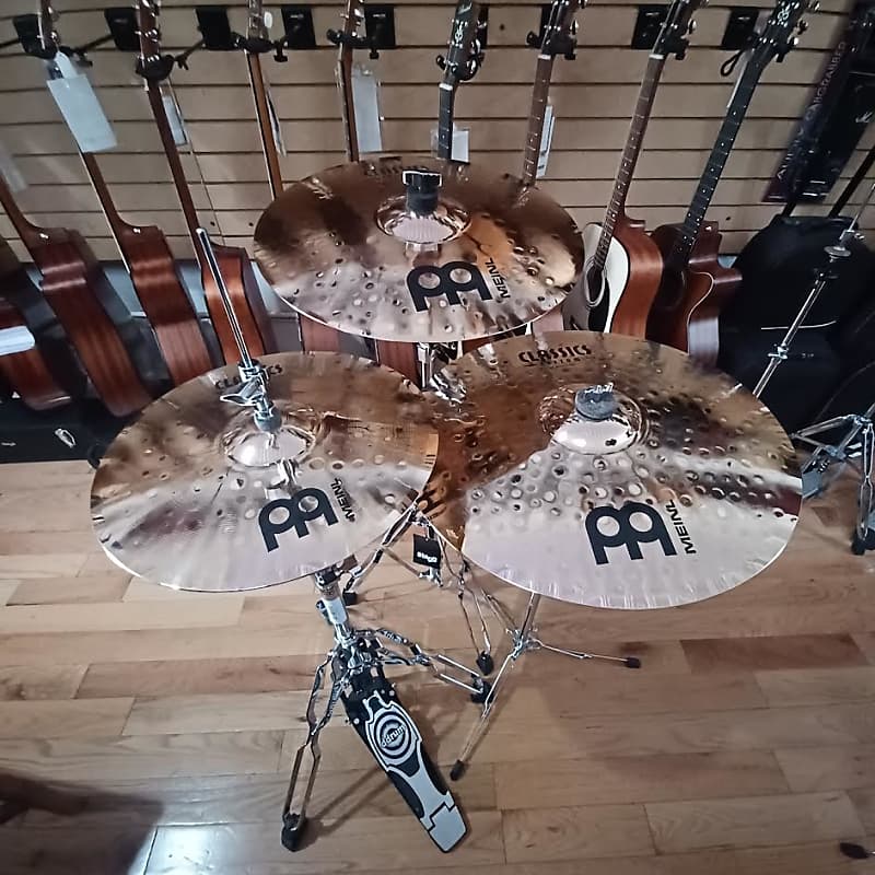 Meinl Classics Custom Brilliant - Cymbal Bundle - 14(2)/18/20 | Reverb